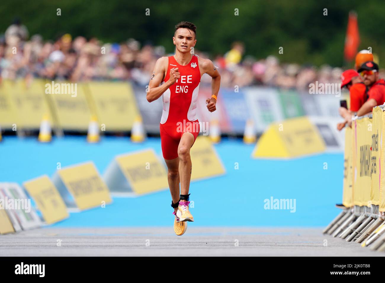 England's Alex Yee in action during the Men’s Individual (Sprint ...