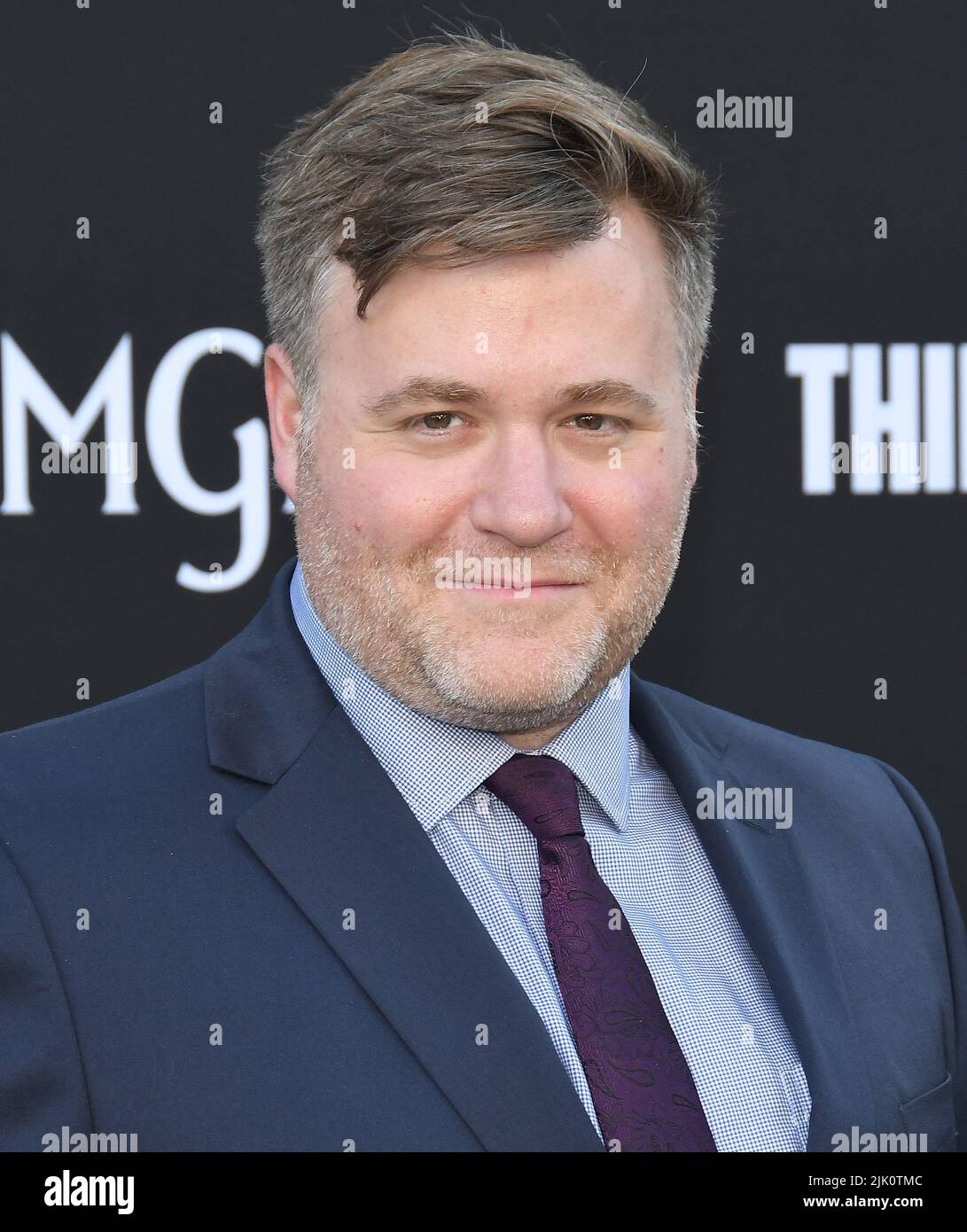 Benjamin Wallfisch arrives at the Prime Video's THIRTEEN LIVES Premiere ...