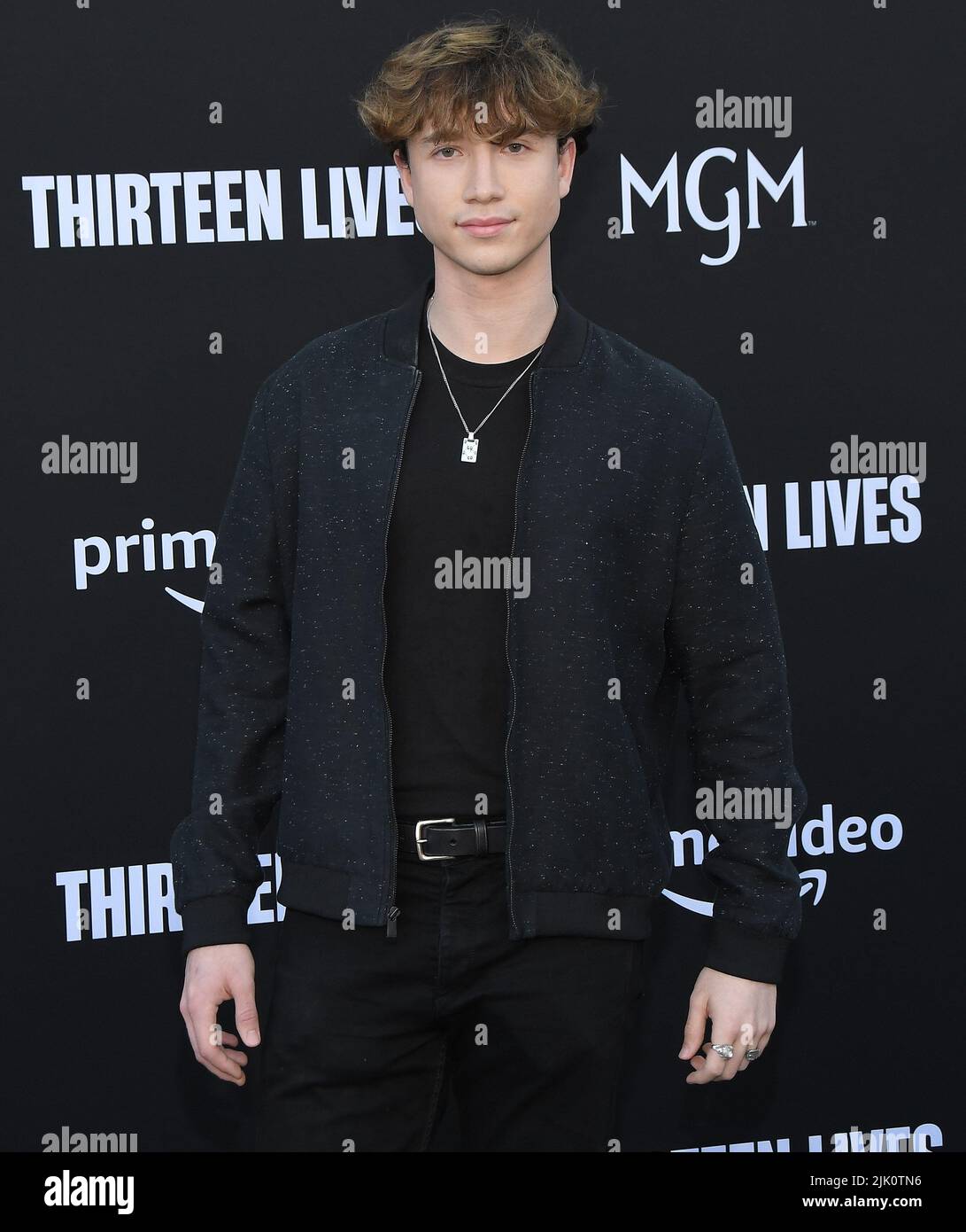 Josh Sadowski arrives at the Prime Video's THIRTEEN LIVES Premiere held ...