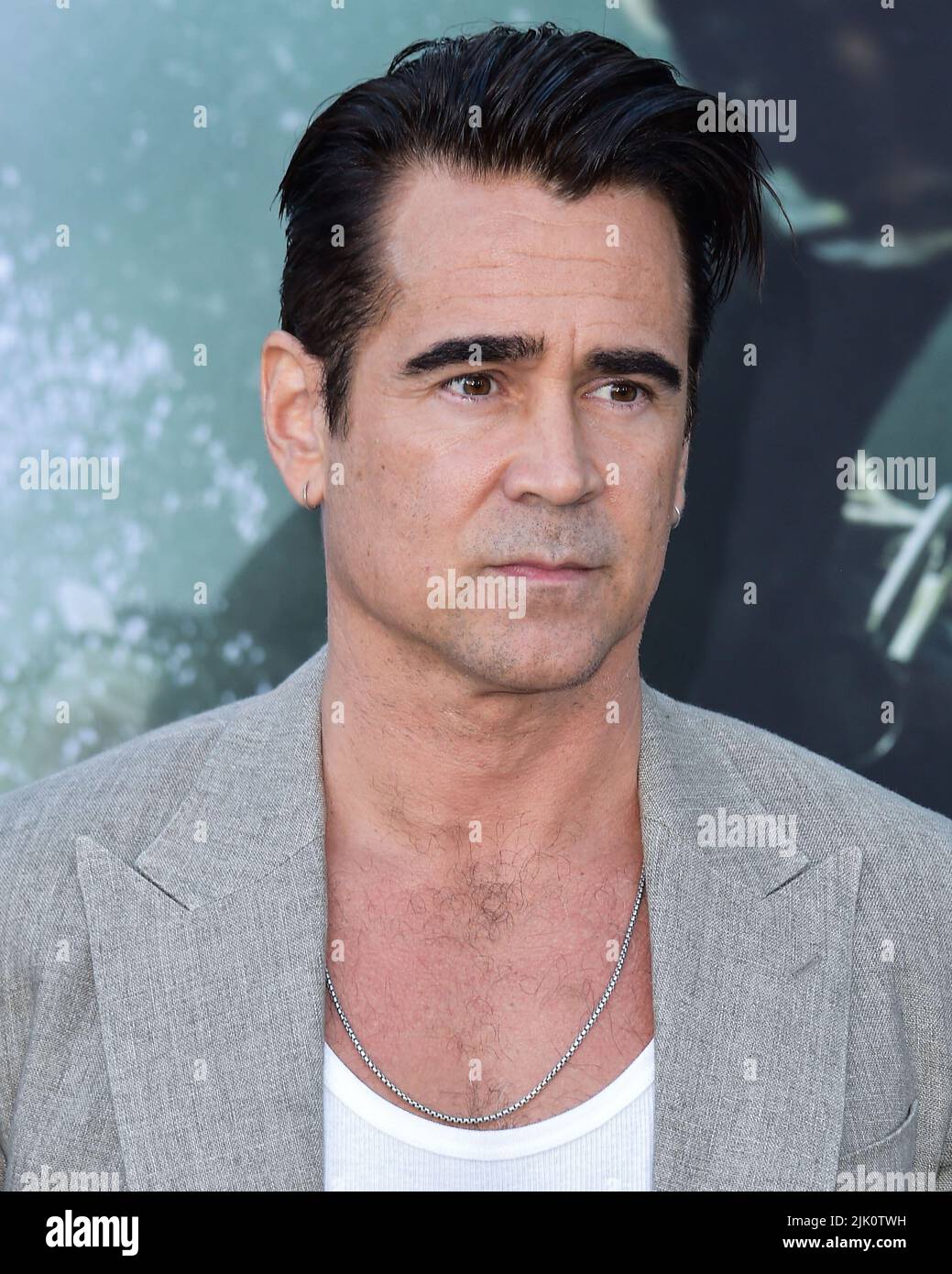 Actor colin farrell arrives premiere hi-res stock photography and ...