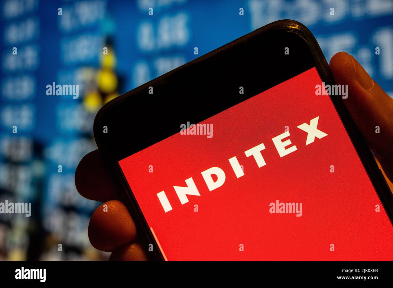 Inditex logo hi-res stock photography and images - Alamy