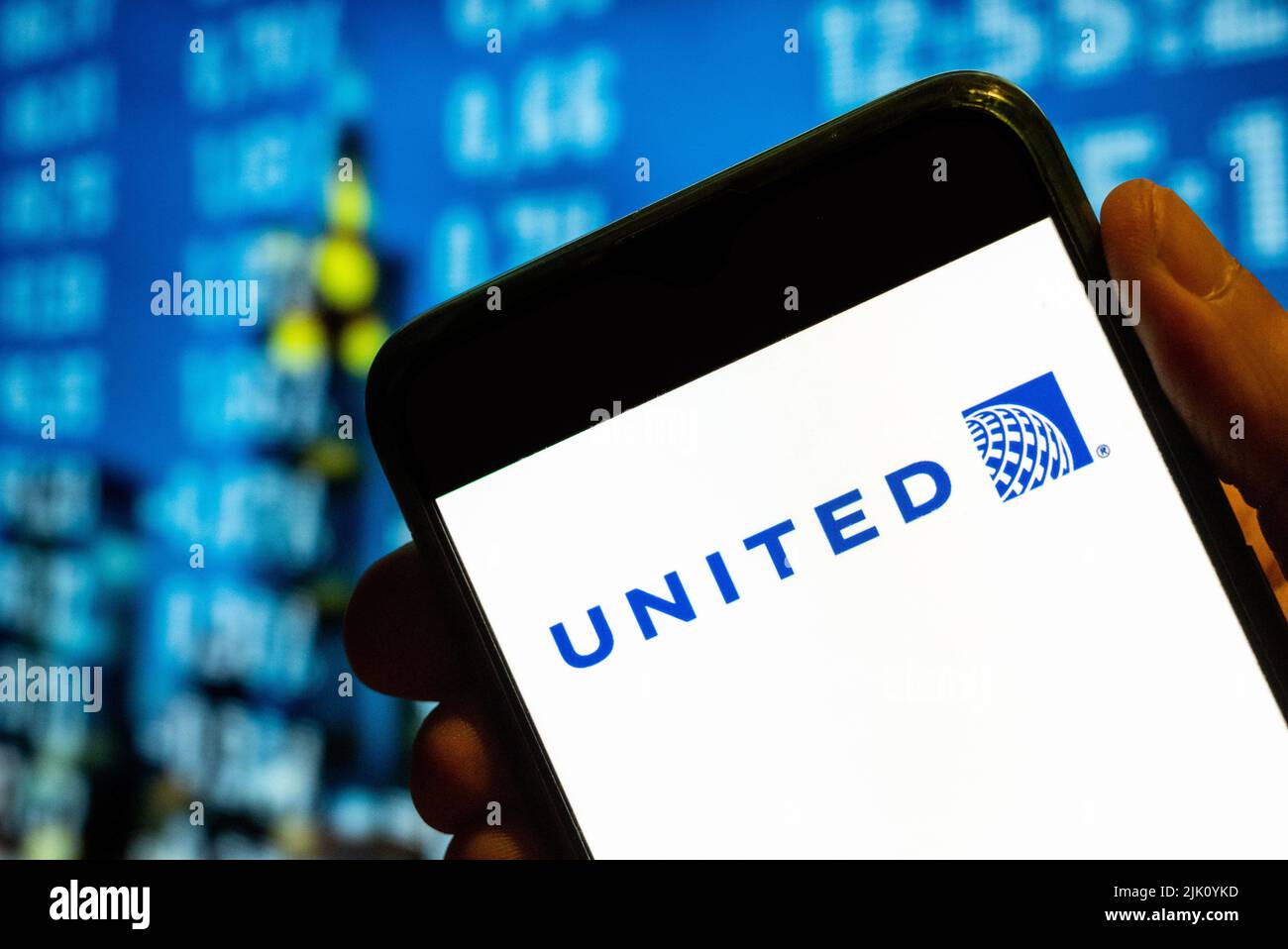 United airlines logo hi-res stock photography and images - Alamy