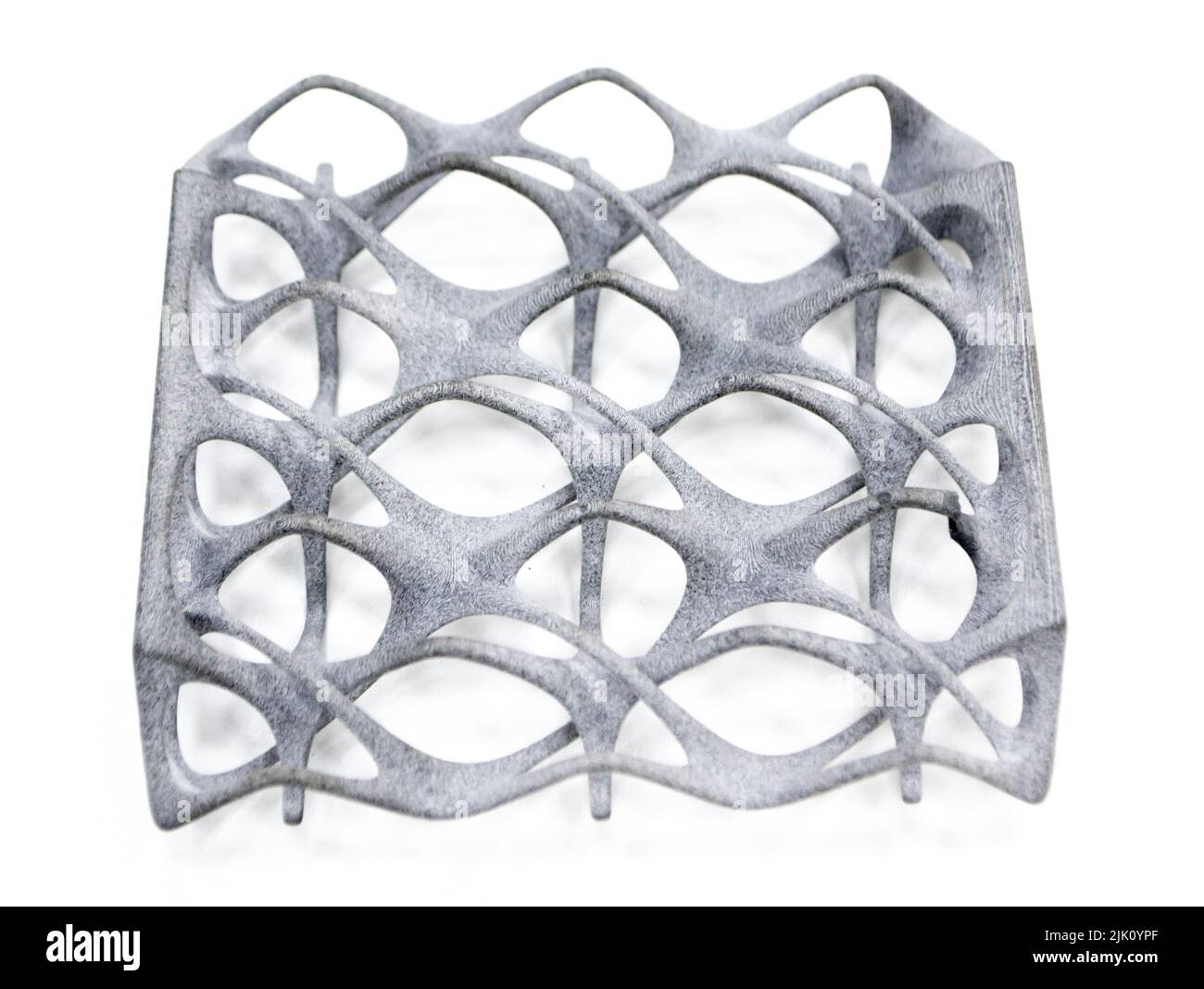 Model Printed On 3d Printer Isolated On White Background Object Details Printed On 3d Printer