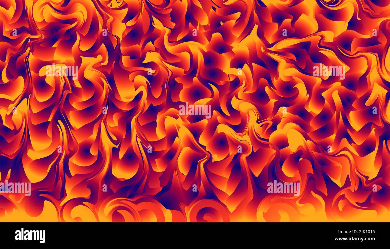abstract twirl blend cure fire element. colorful beautiful background ...