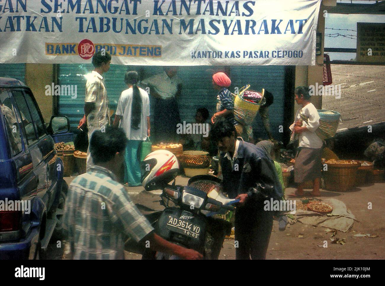 A scene at Pasar Cepogo, a traditional market in Boyolali, Central Java ...