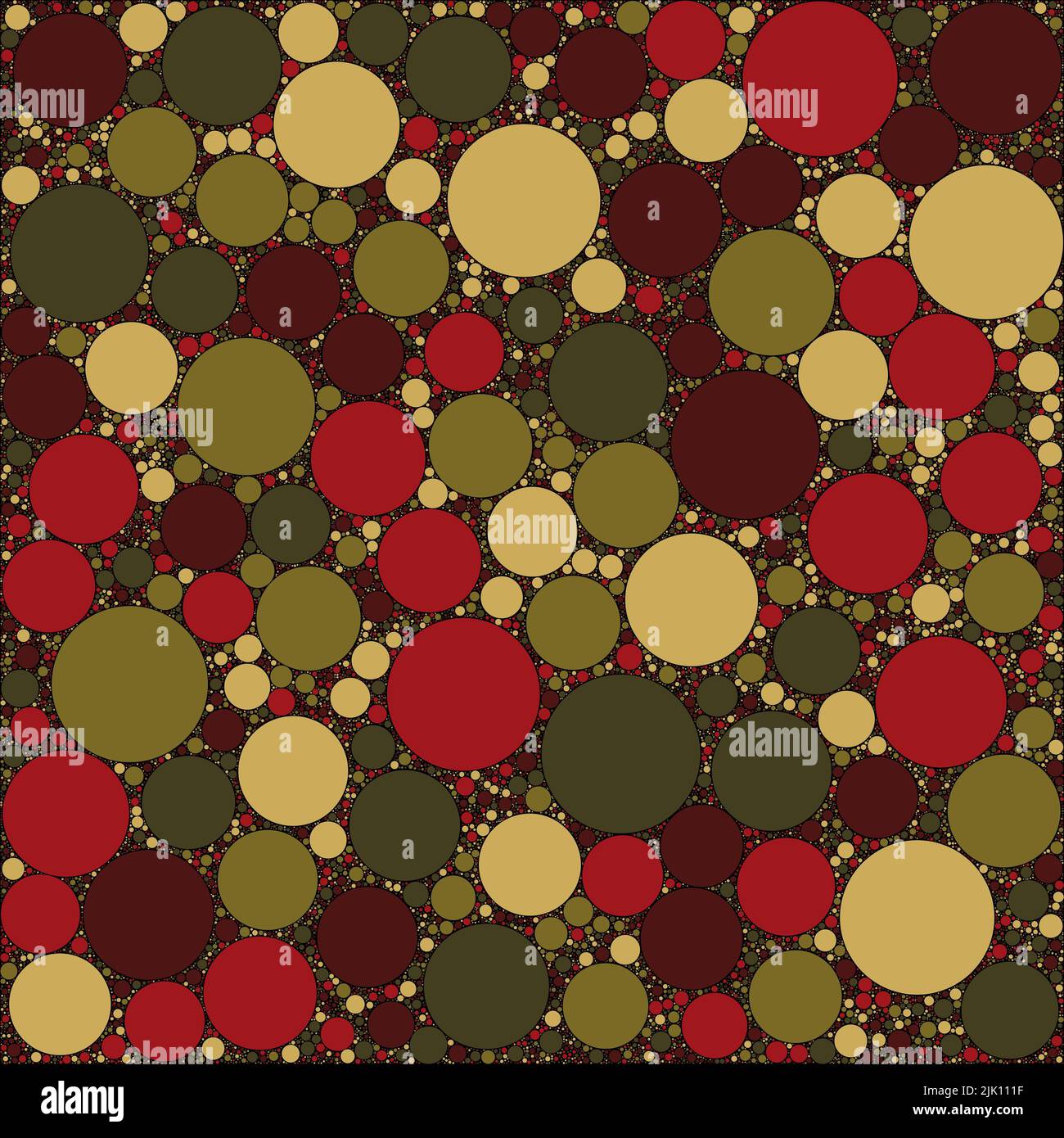 Abstract decorative color Circles of different sizes and colors are ...