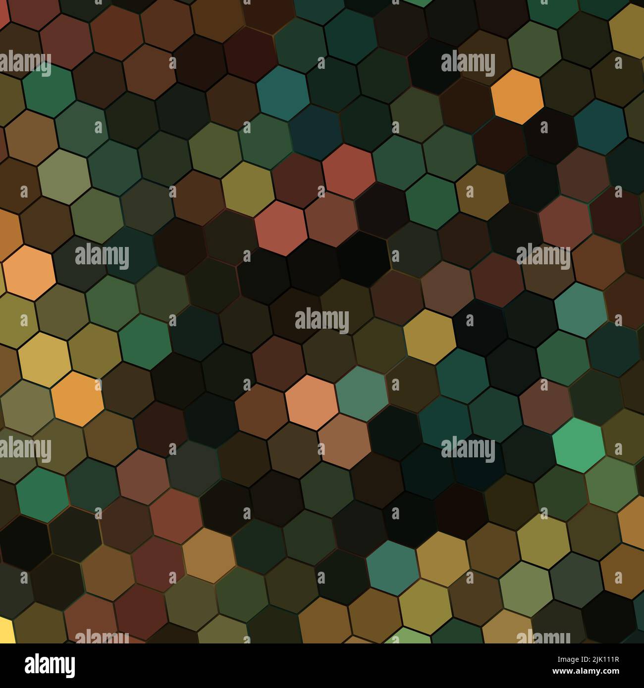 Geometry hexagon wall texture background multicolor honeycomb pattern ...