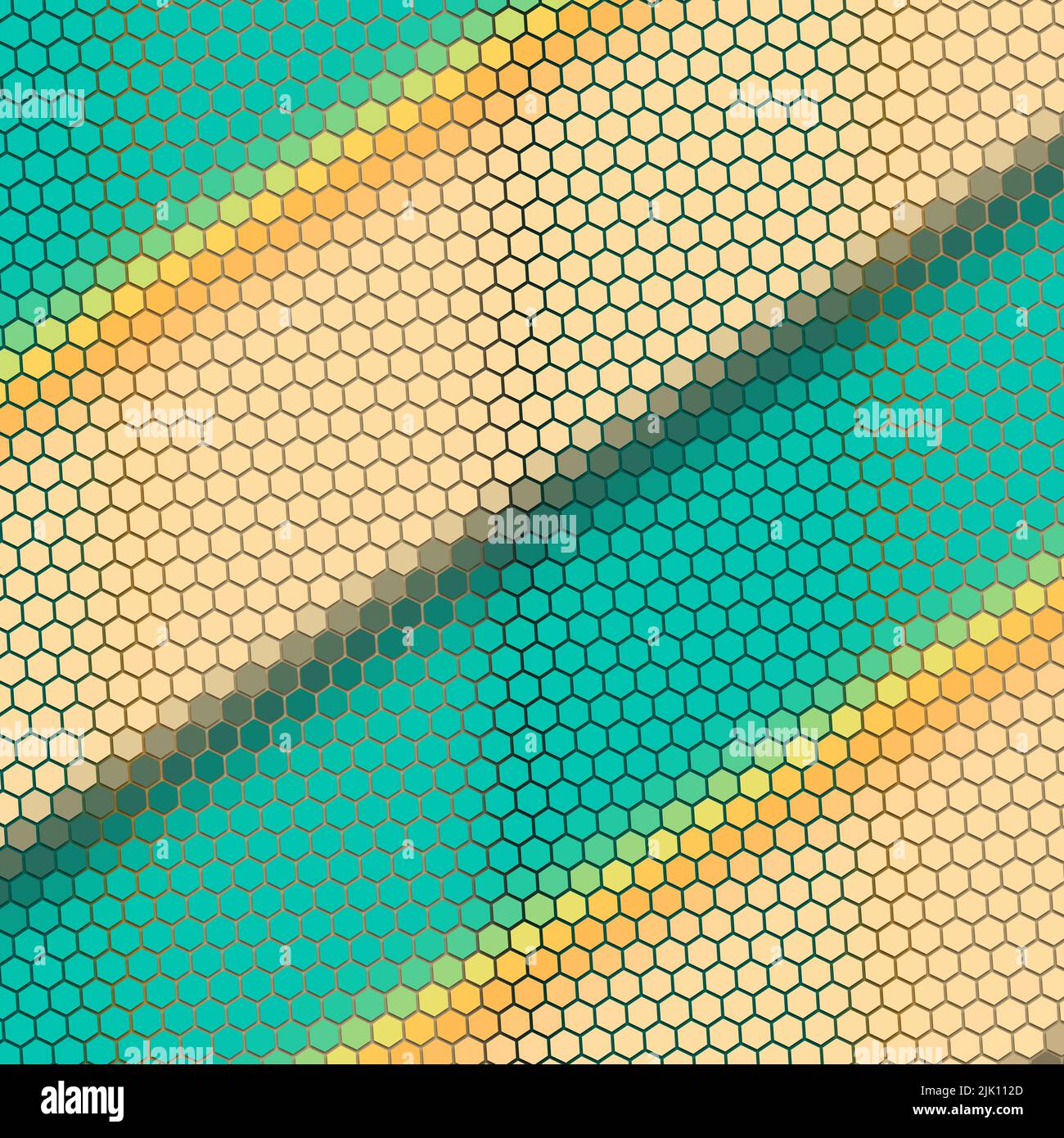 Geometry hexagon wall texture background multicolor honeycomb pattern ...