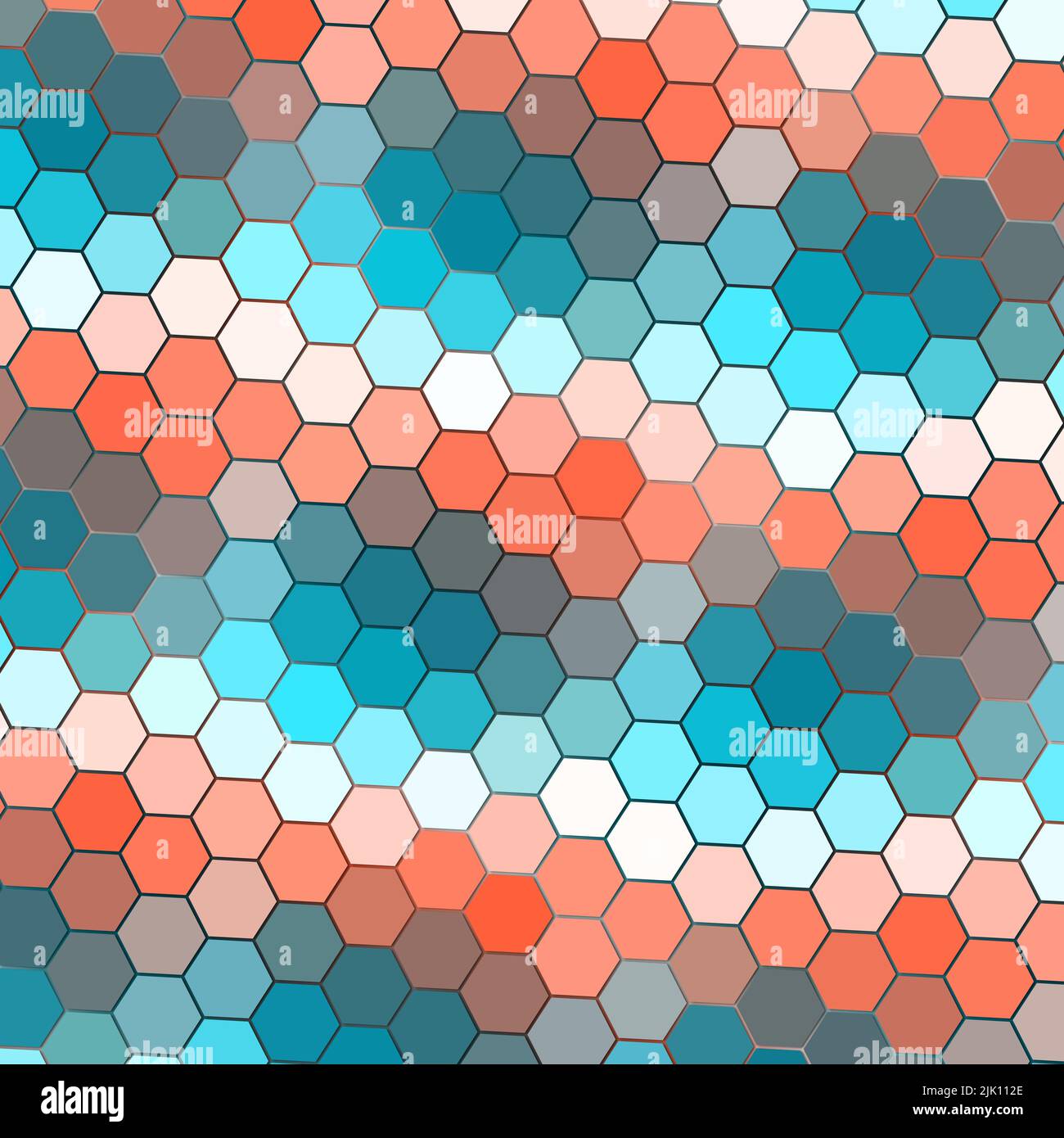 Geometry hexagon wall texture background multicolor honeycomb pattern ...
