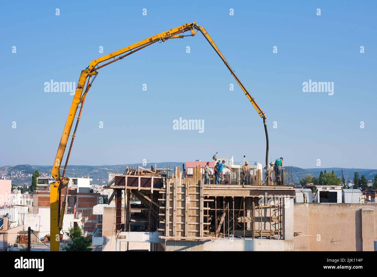 concrete pump: otherwise the press. (machine). spacer: plastic element ...