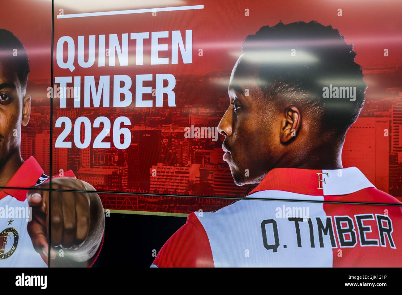 ROTTERDAM - 29-07-2022, De Kuip. Dutch football, eredivisie, season ...