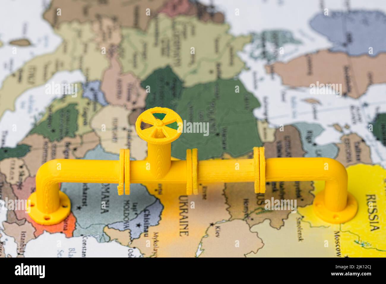 Map of pipelines russia hi-res stock photography and images - Alamy
