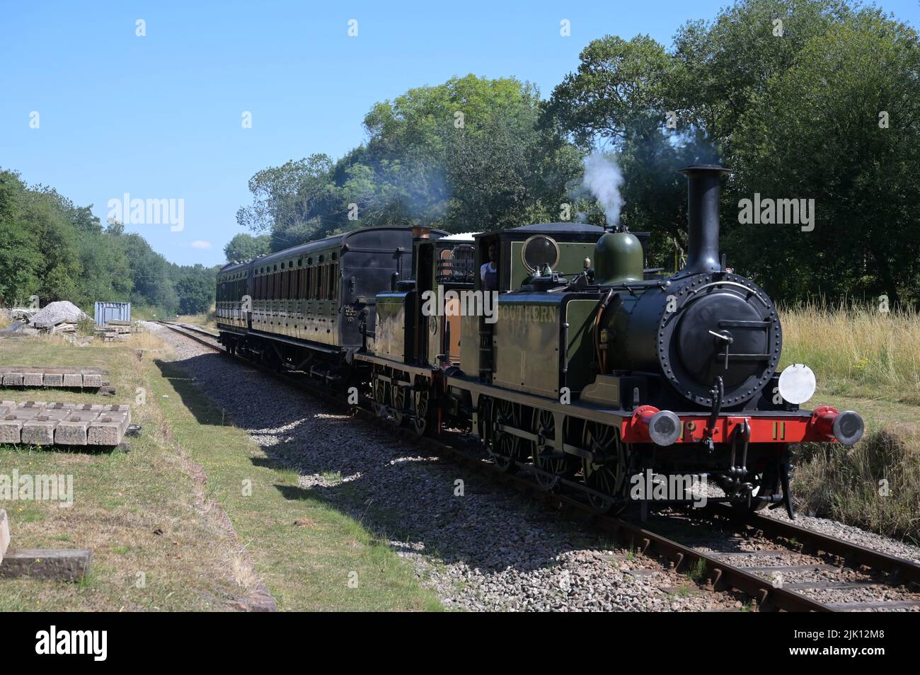 Terrier class steam locomotive hi-res stock photography and images - Alamy