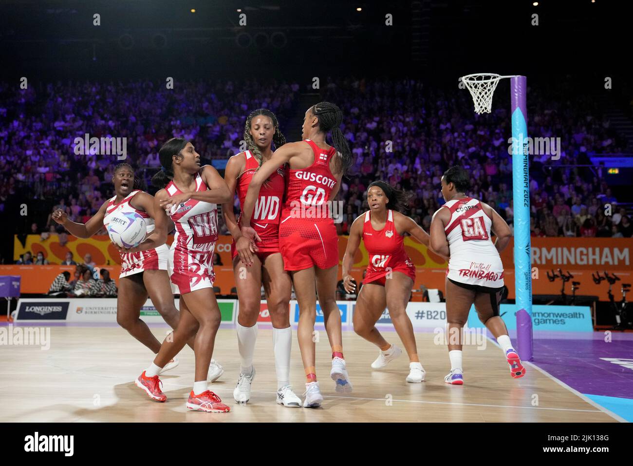 Trinidad and Tobago’s Shantel Seemungal in action during the Pool B ...