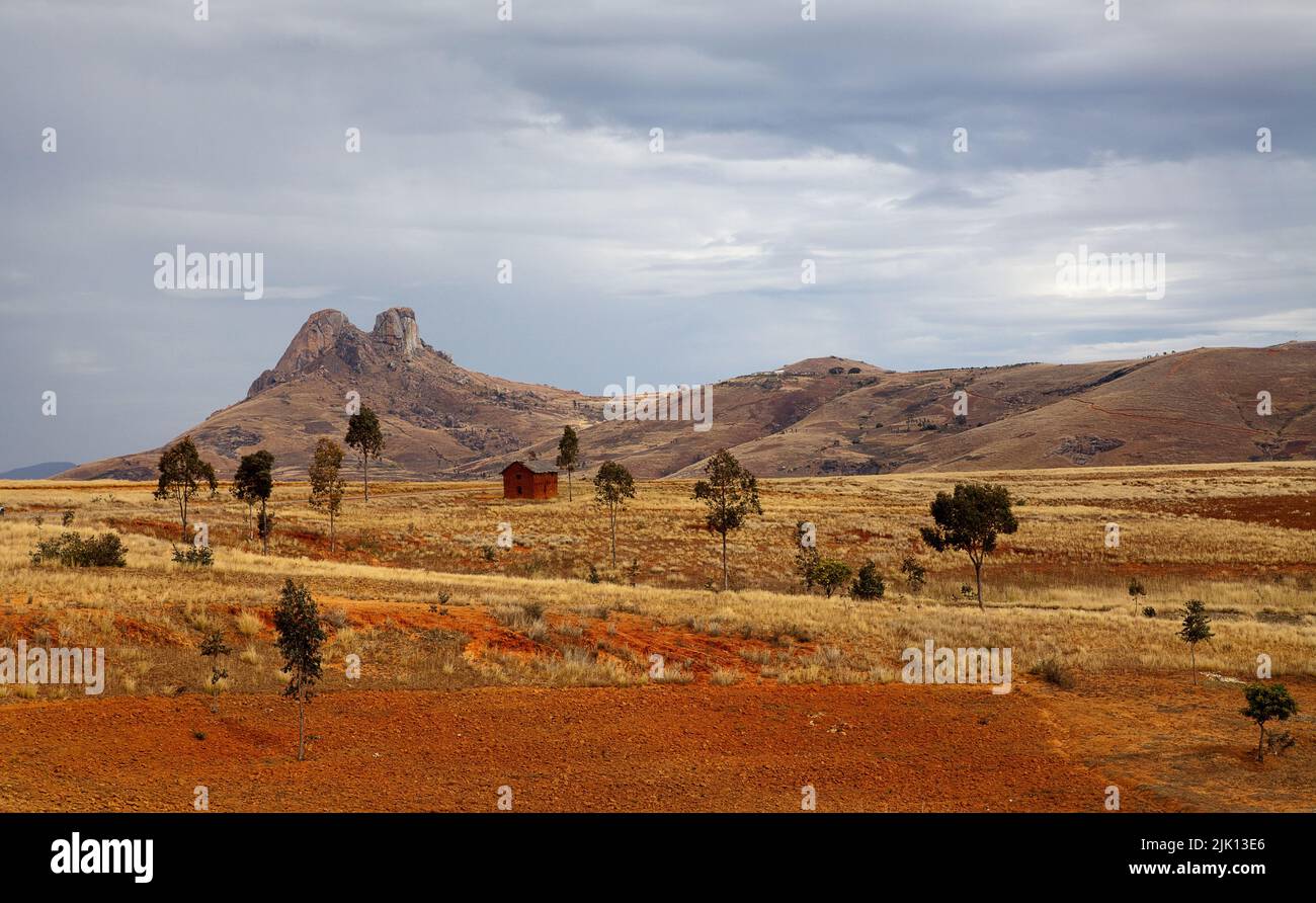 Landscape of Isalo National Park, Isalo, Madagascar, Africa Stock Photo ...