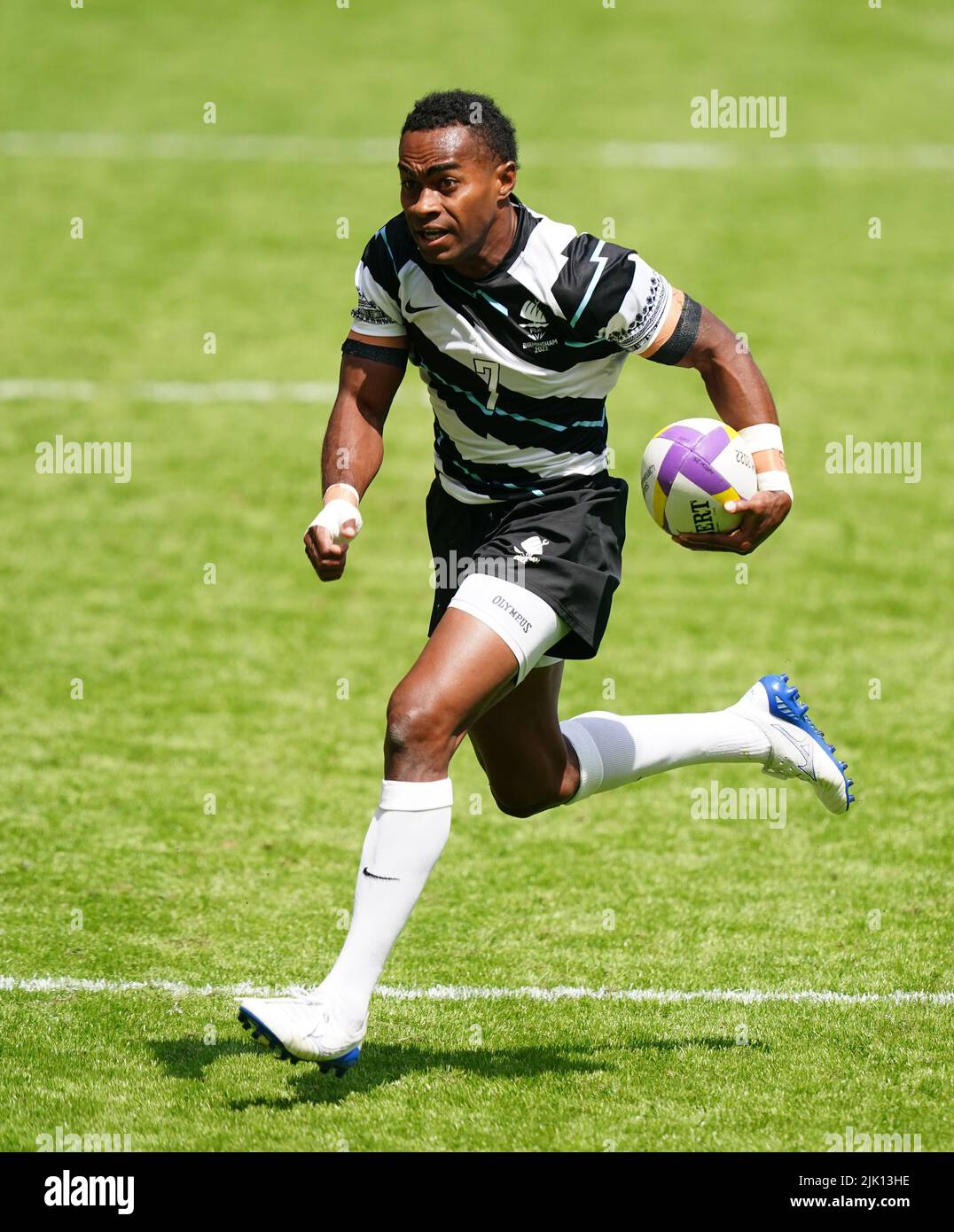 Fiji's Sireli Maqala during the Men's Pool C Rugby Sevens match at ...