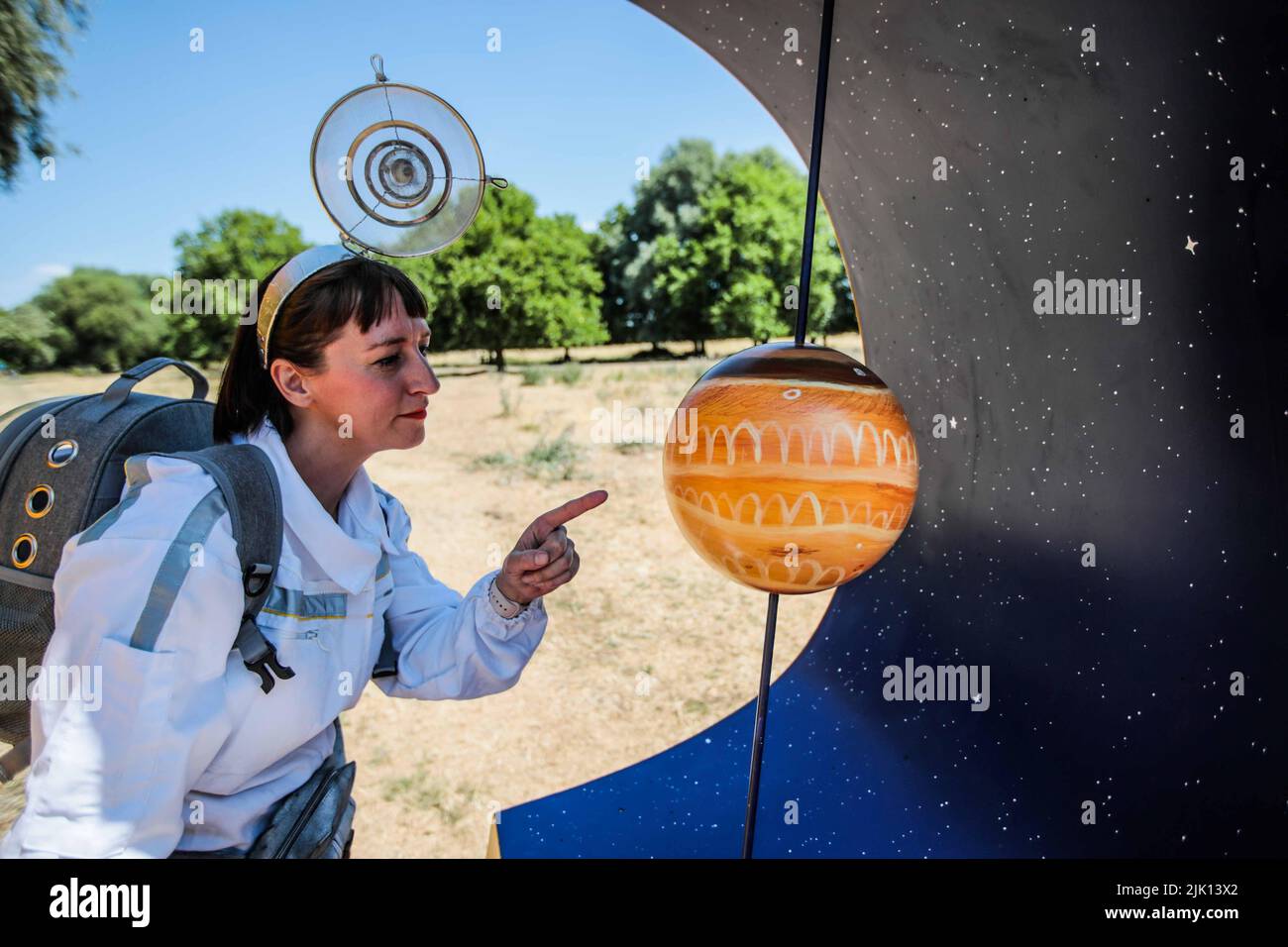 Giant sculpture of planet earth hi-res stock photography and images - Alamy