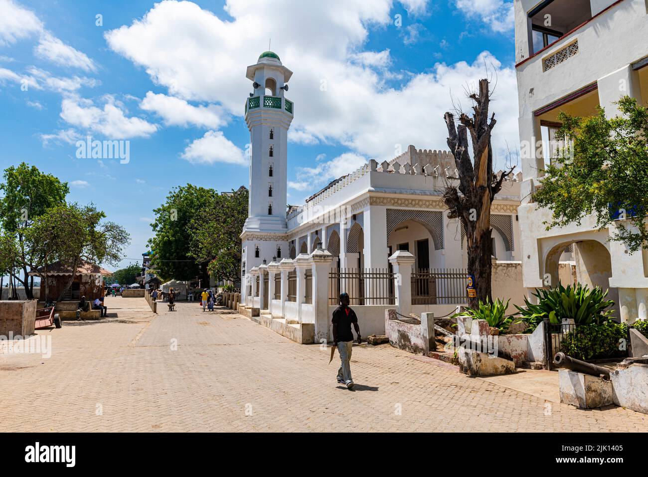 Lamu Town,, UNESCO World Heritage Site, island of Lamu, Kenya Stock ...