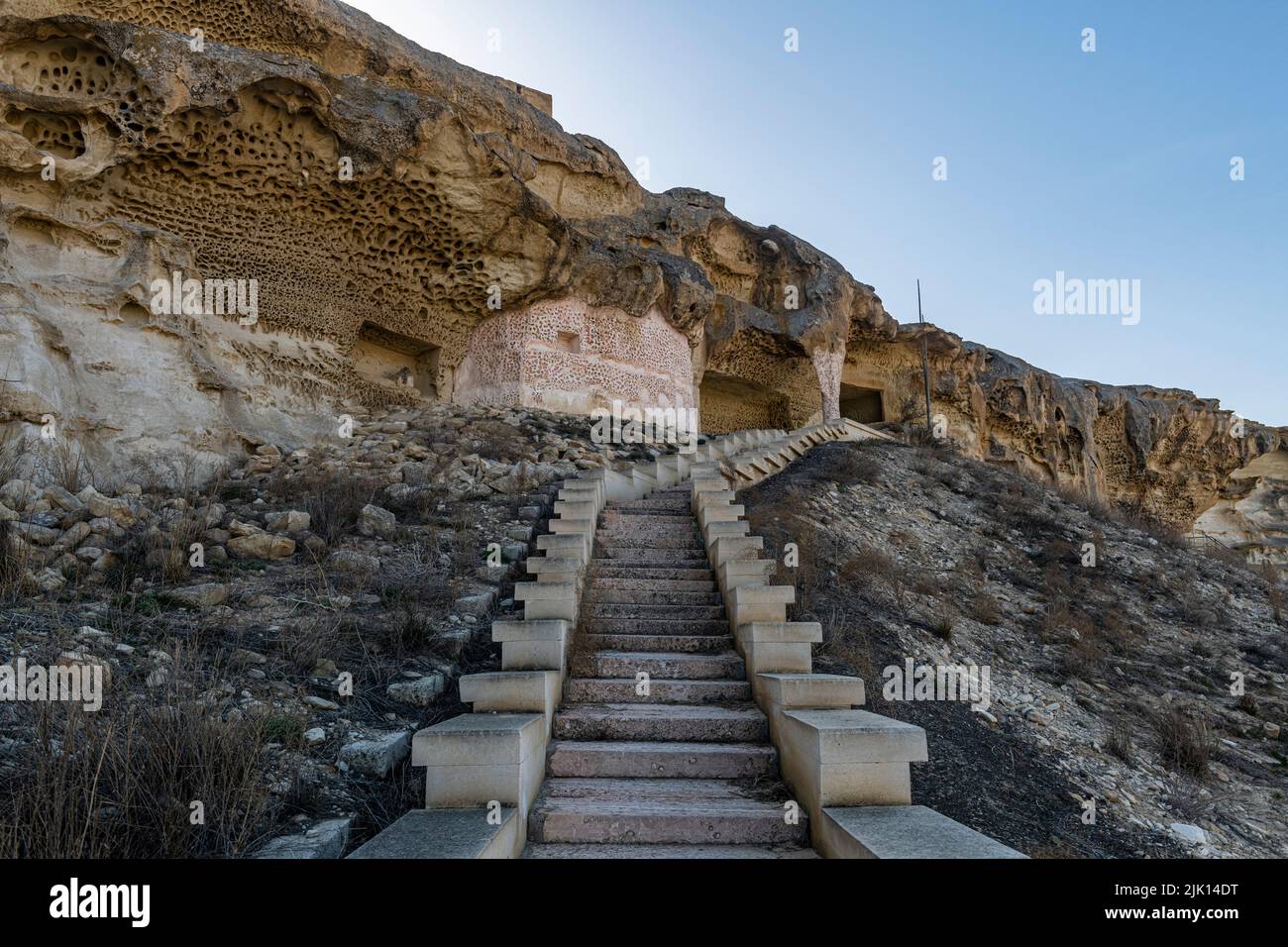 Cave Mosque Shakpak Ata, Mangystau, Kazakhstan, Central Asia, Asia ...