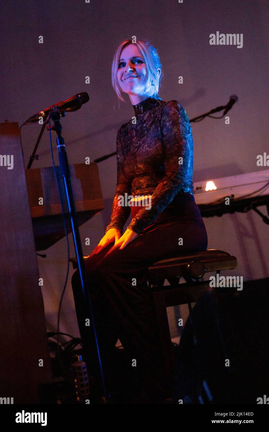Milan Italy. 27 July 2022. The Danish singer-songwriter AGNES OBEL ...