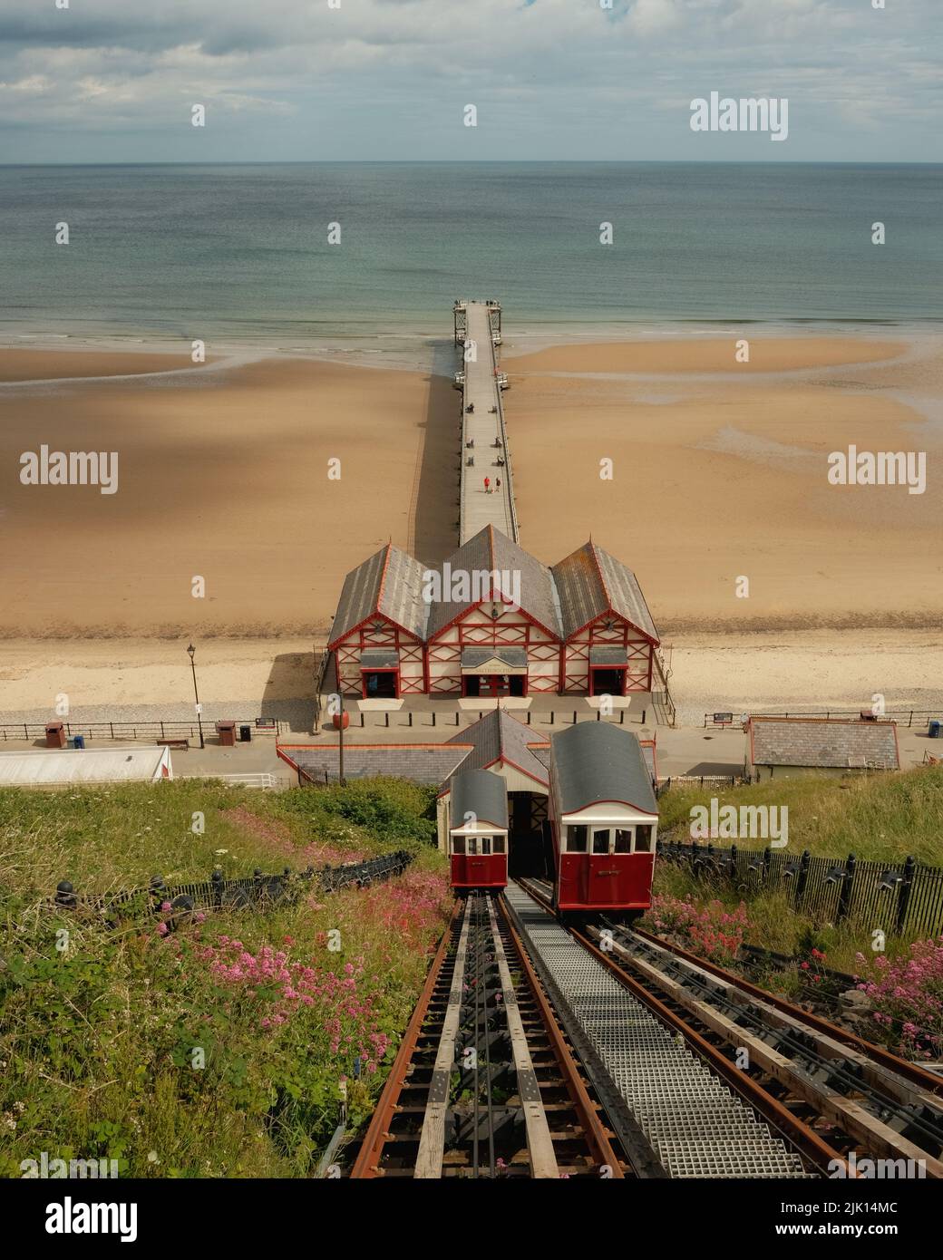 Funicular at Saltburn-By-The-Sea, North Yorkshire, England, United ...