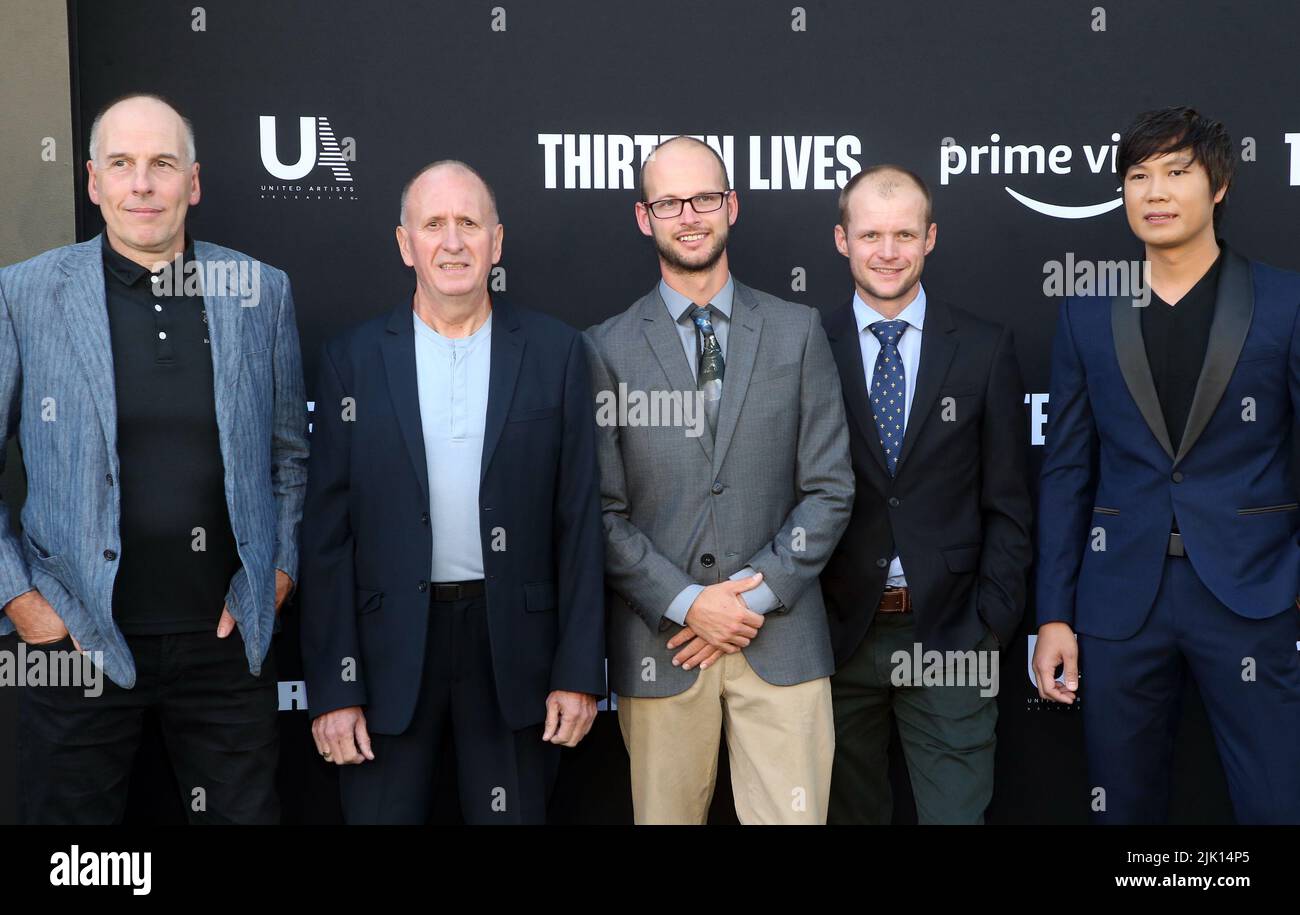 LOS ANGELES, CA - JULY 28: Rick Stanton, Vernon Unsworth,J osh ...