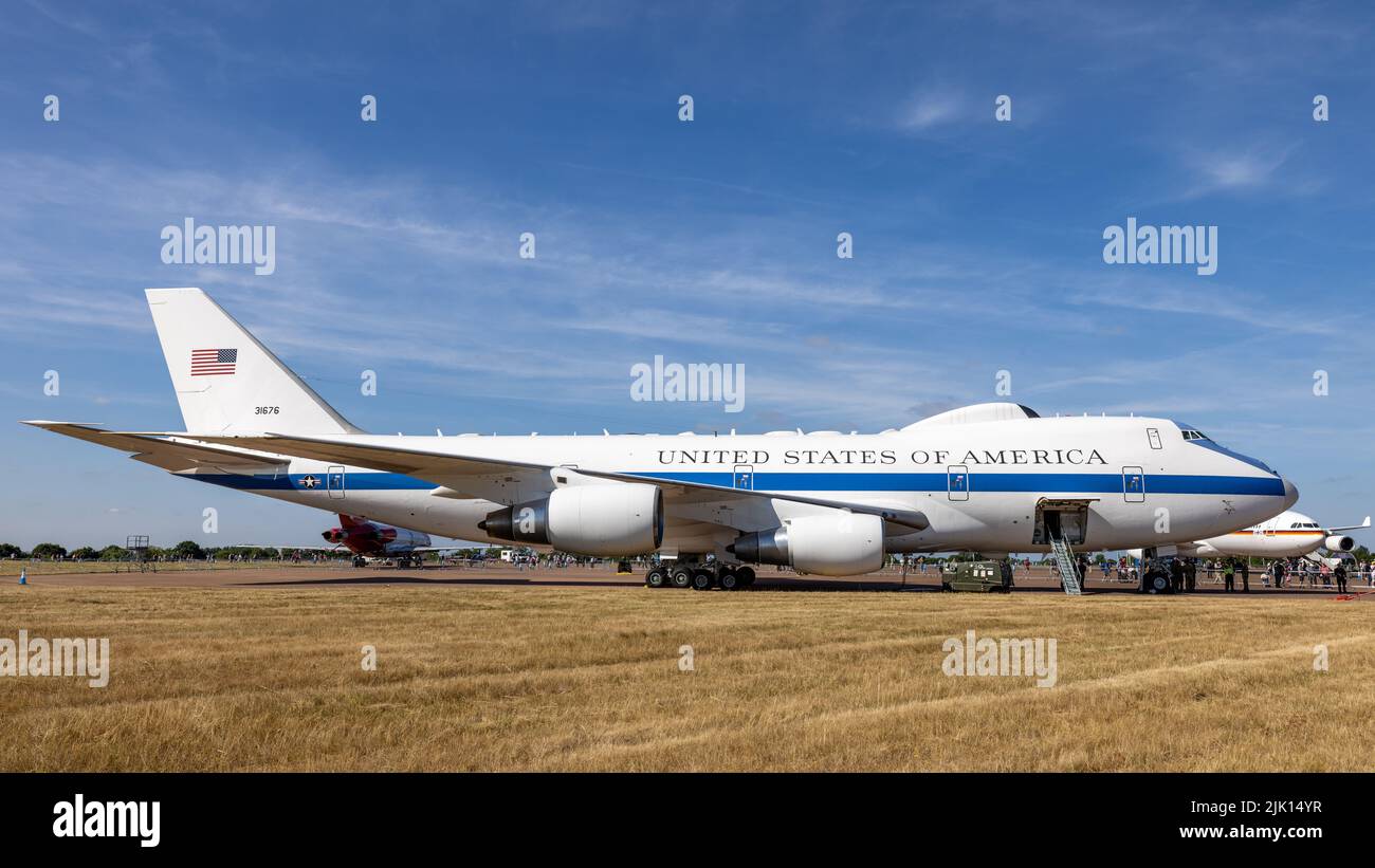 U.S Air Force Boeing E-4B Advanced Airborne Command Post “Doomsday ...