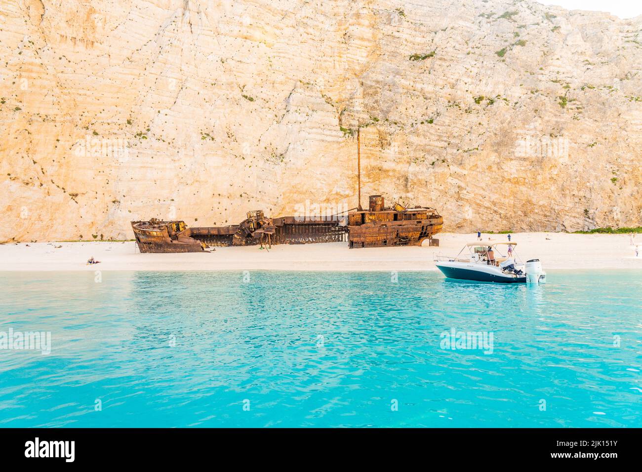 Navagio Beach (Shipwreck Beach), Zakynthos island, Greek Islands ...