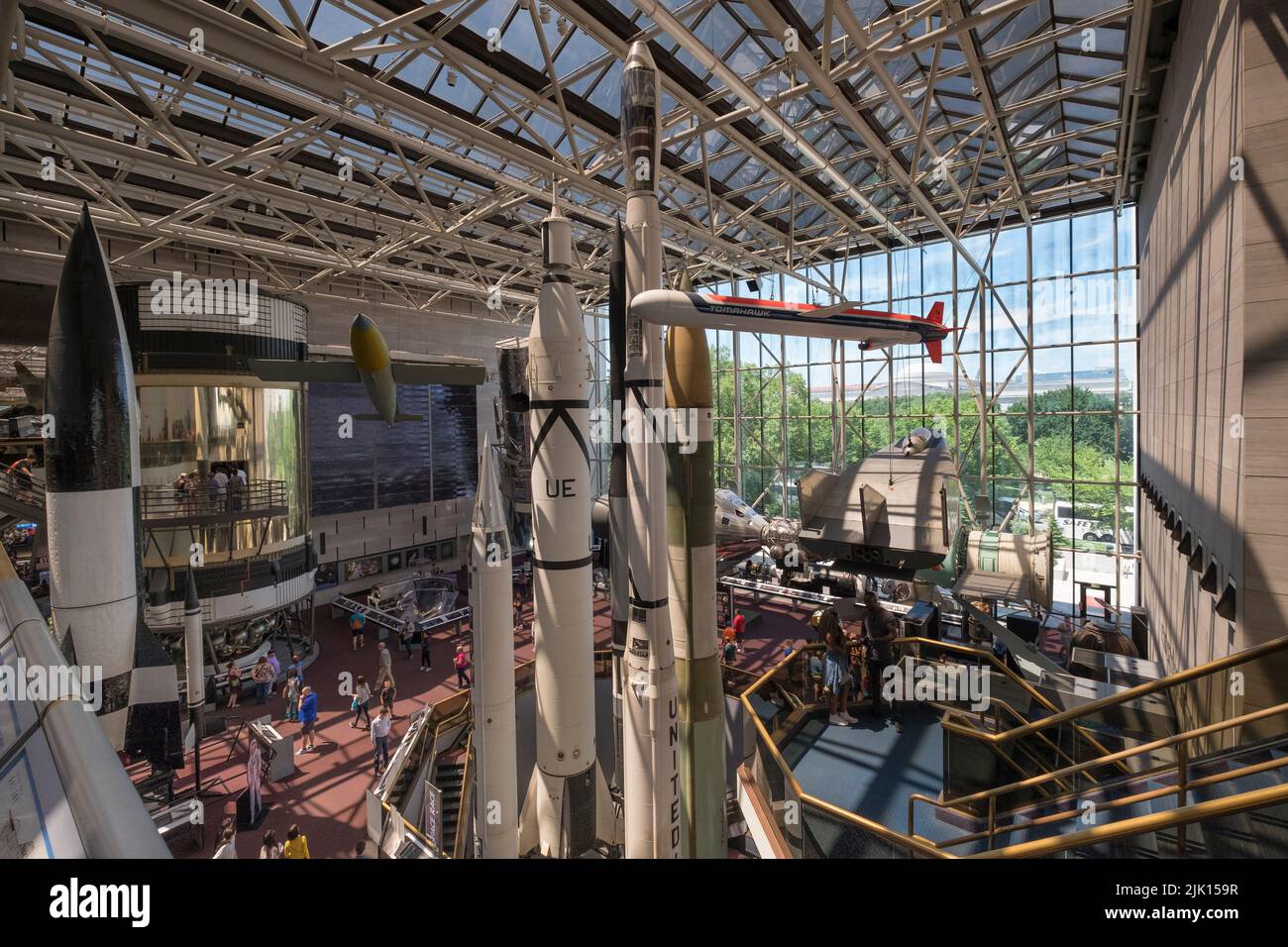 The Space Hall, Smithsonian National Air and Space Museum, The Mall ...