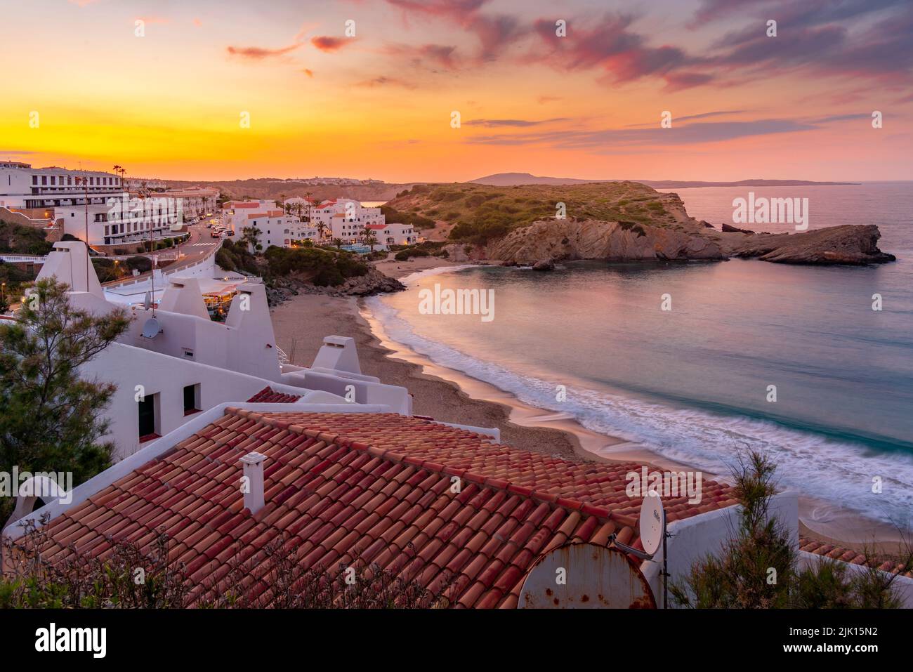 Es castell menorca sunset hi-res stock photography and images - Alamy