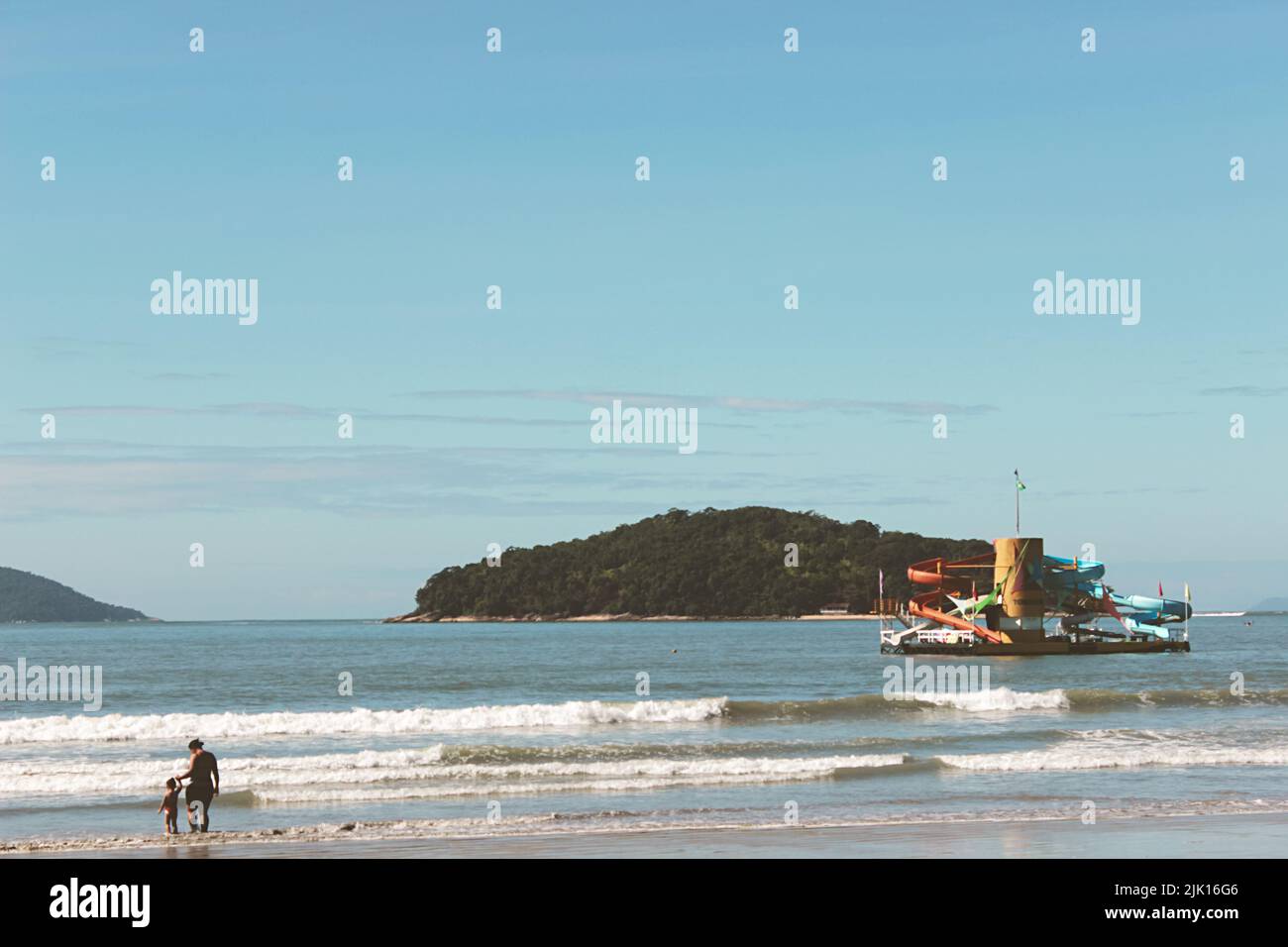 front beach view Stock Photo - Alamy