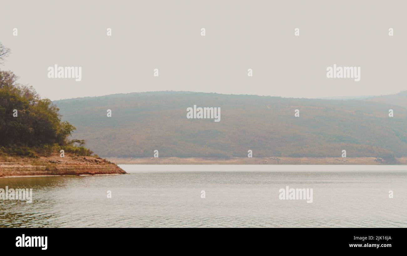 landscape of the furnas dam in Minas Gerais Stock Photo - Alamy