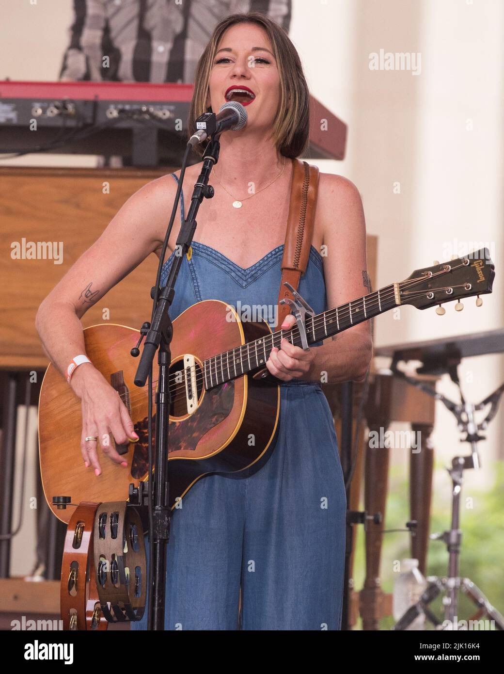 New York, NY, USA. 28th July, 2022. Rachel Beauregard on stage for NBC ...