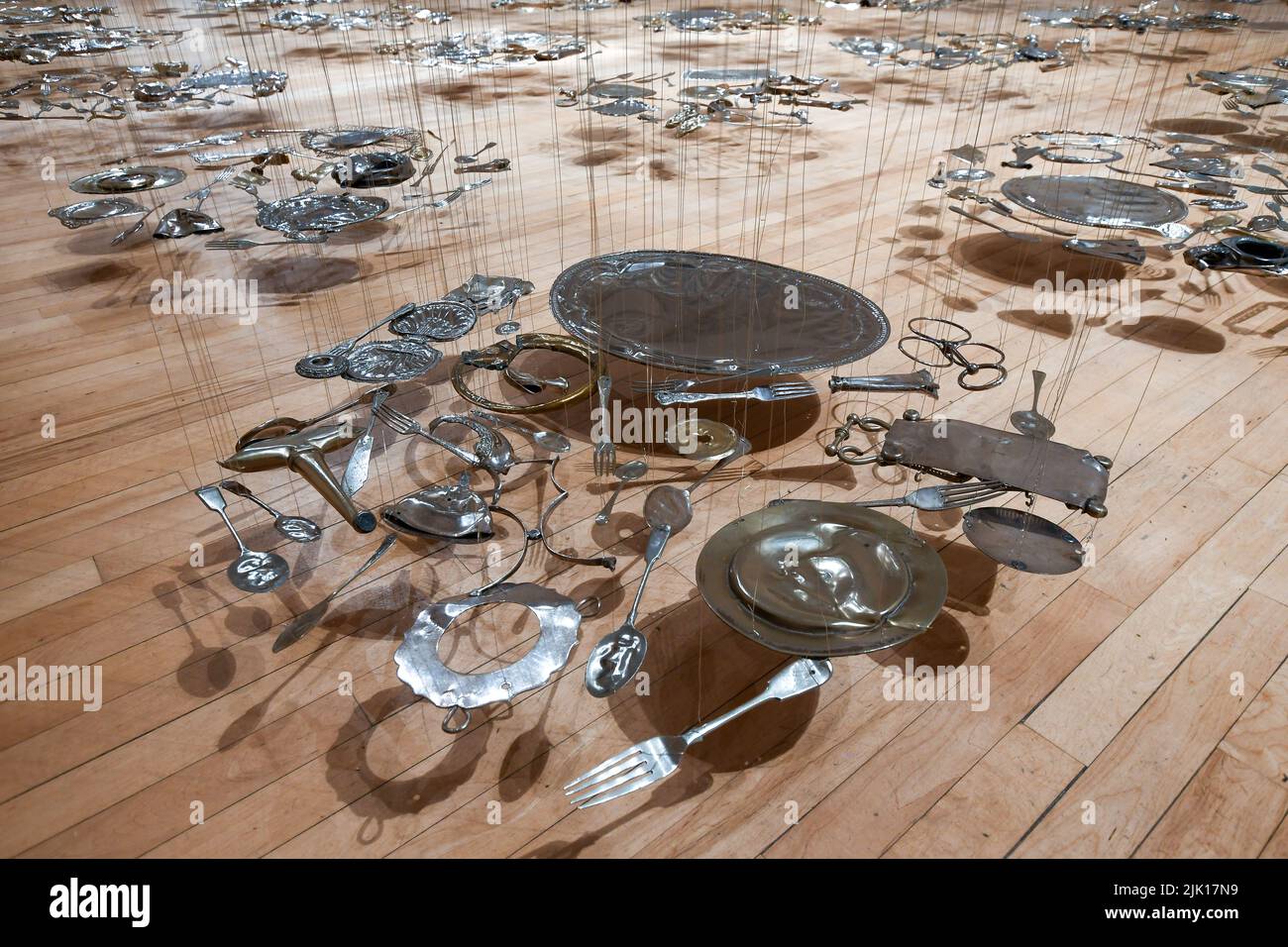 London, UK, 17th May 2022, Cornelia Parker exhibition at the Tate ...