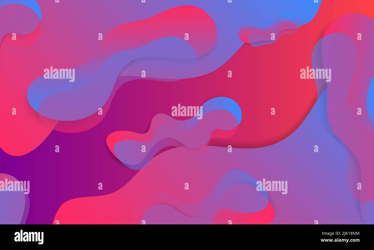 abstract liquid element mark gradient. colorful beautiful background ...