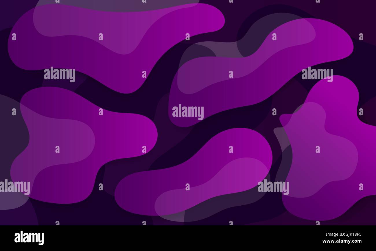 abstract liquid element mark gradient. purple tone colorful beautiful ...