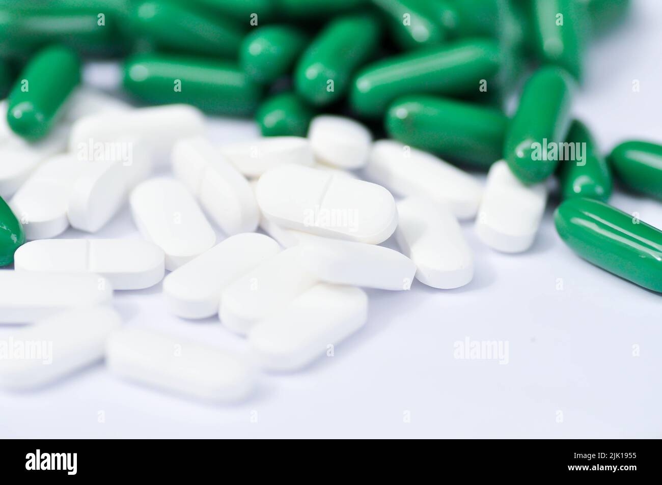 pharmaceutical or medicine or pills, tablets and capsules or green and ...