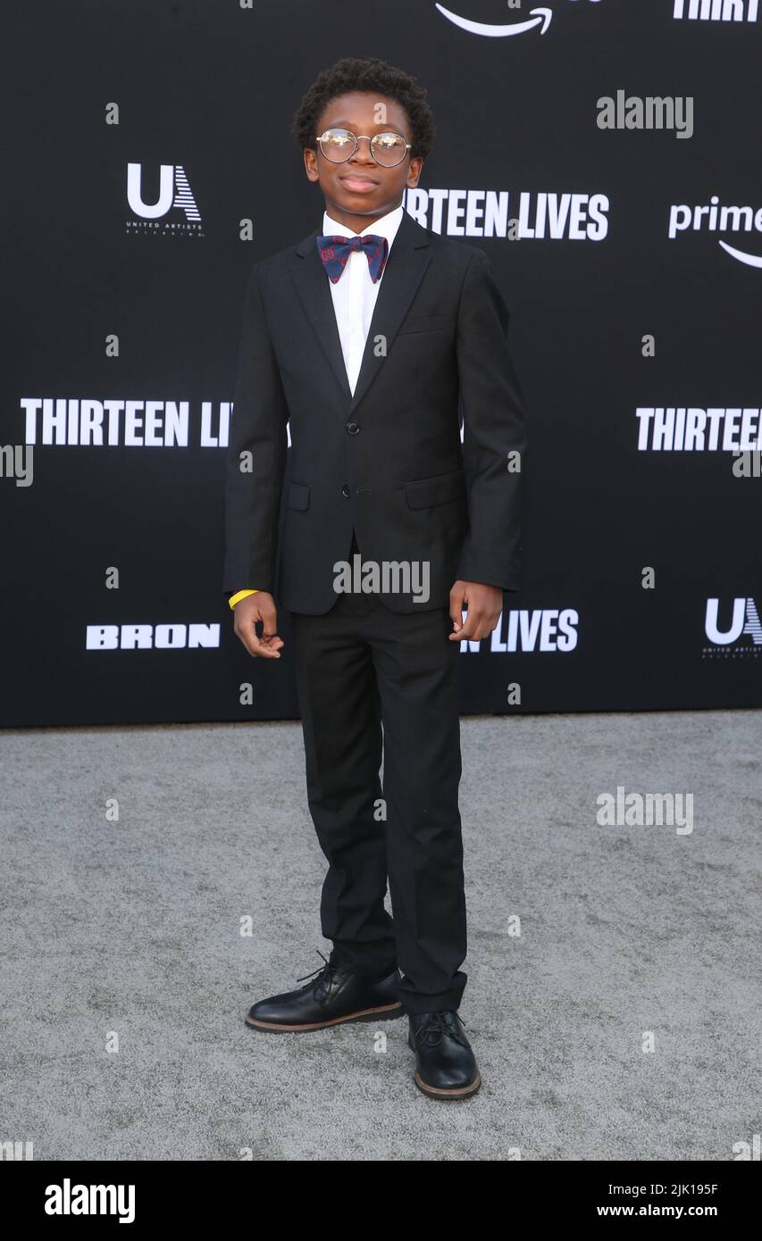 LOS ANGELES, CA - JULY 28: Chase Dillon, at the LA Premiere of Thirteen ...