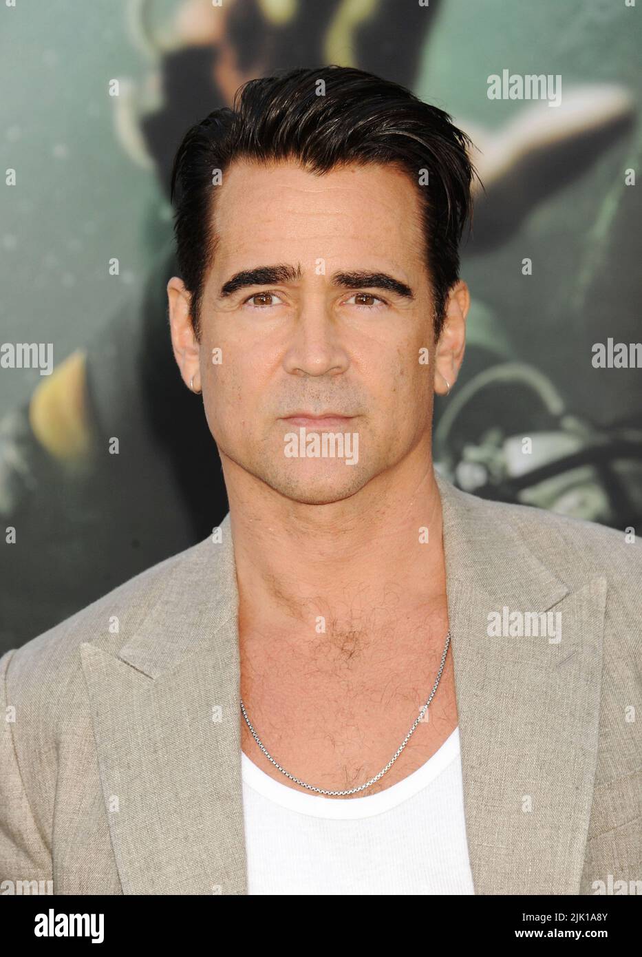 LOS ANGELES, CA - JULY 28: Colin Farrell attends the premiere of Prime ...