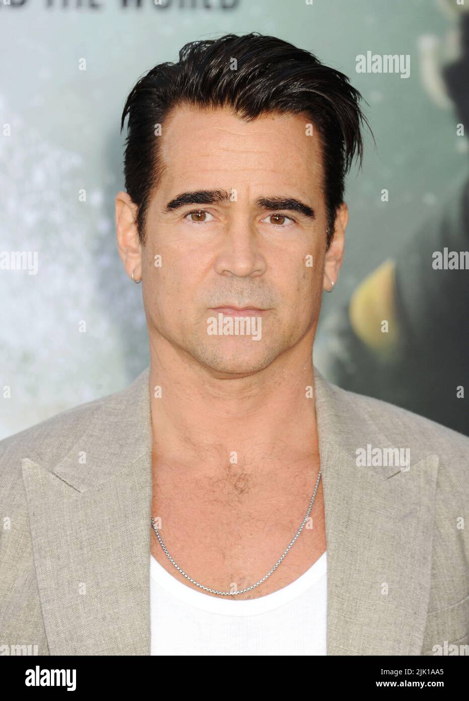 LOS ANGELES, CA - JULY 28: Colin Farrell attends the premiere of Prime ...