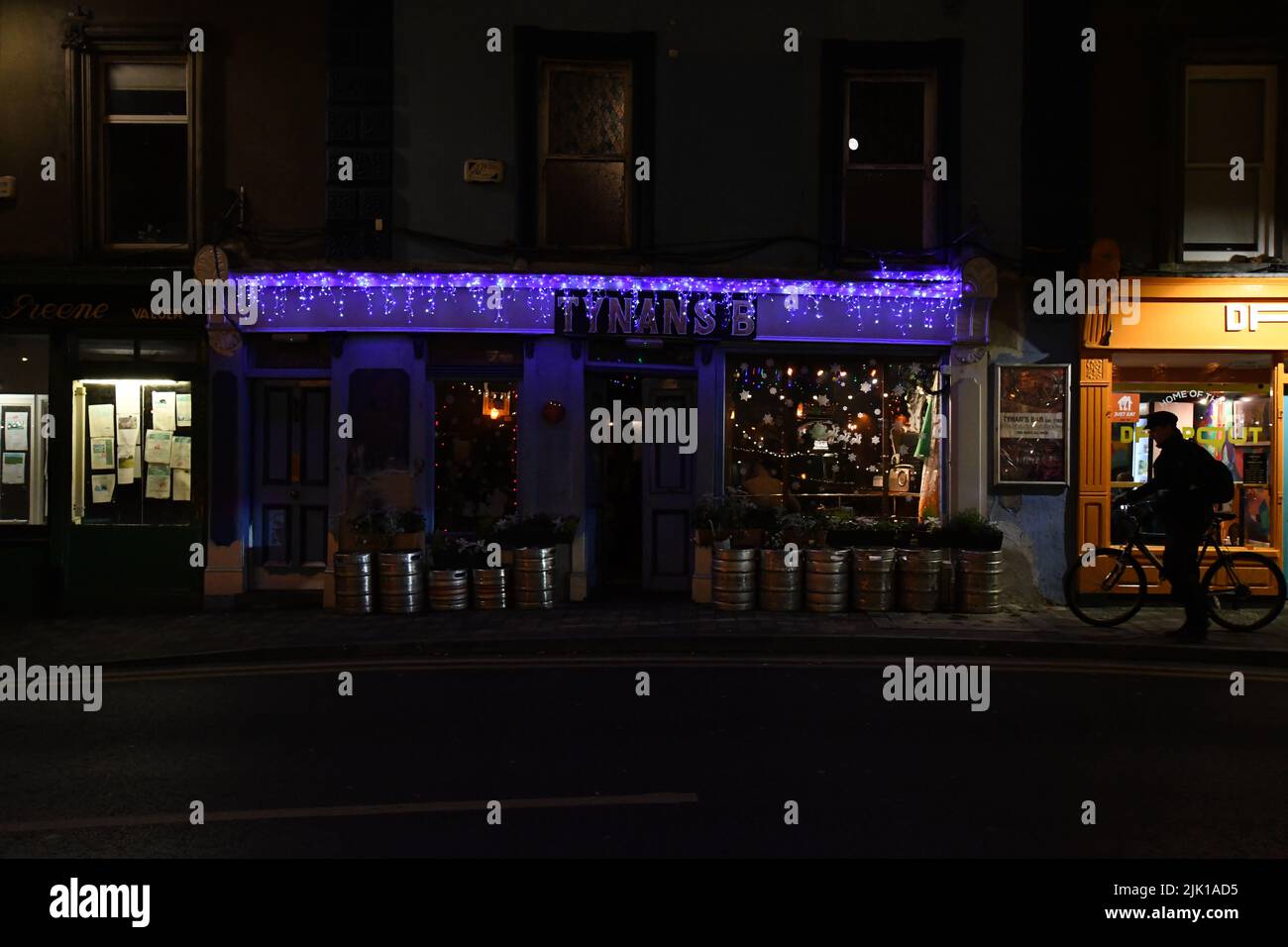 Tynans Bridge House Bar, Bateman Quay, Kilkenny, Ireland Stock Photo ...