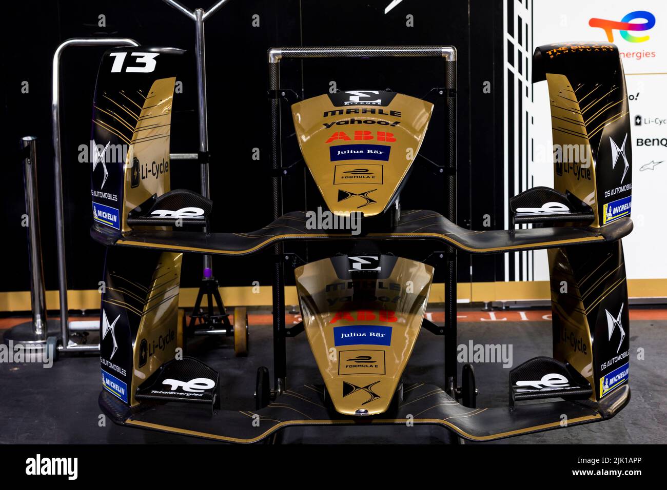 29th July 2022; ExCel E-Prix Circuit, Doclands, London, England; ABB ...