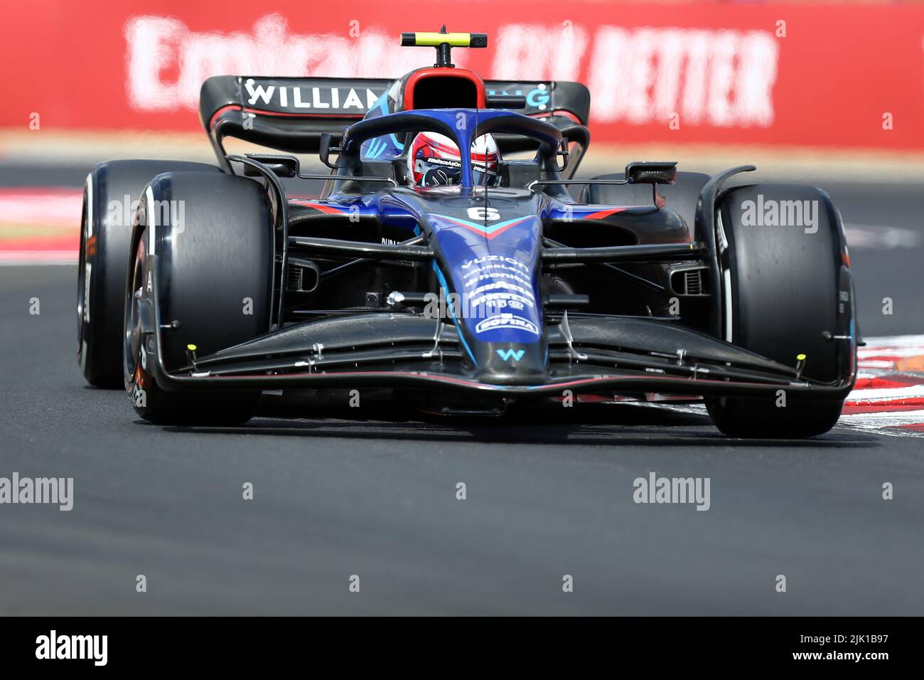 Nicholas Latifi of Williams on track during free practice 1 ahead of ...