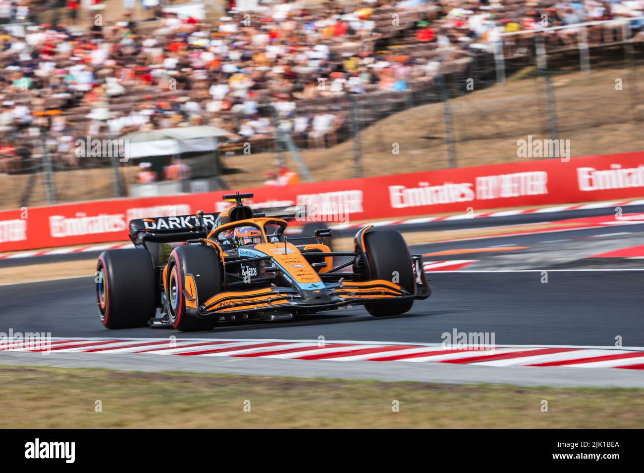 Budapest, Hungary. 29th July, 2022. Daniel Ricciardo (AUS) McLaren ...