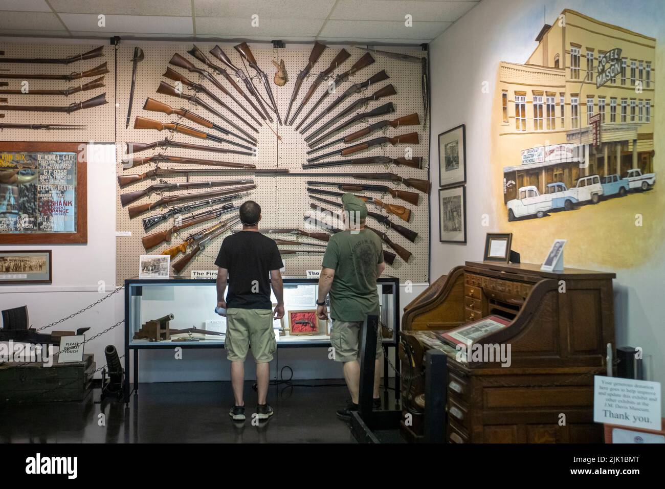 Claremore, Oklahoma - The Davis Arms & Historical Museum, which ...