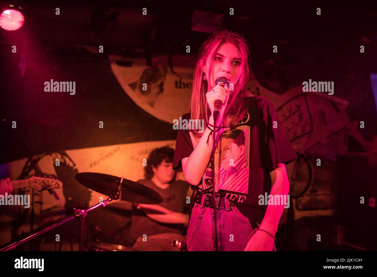 Hull, United Kingdom. 28th July, 2022. Candid Faces perform at The New Adelphi supporting The ...