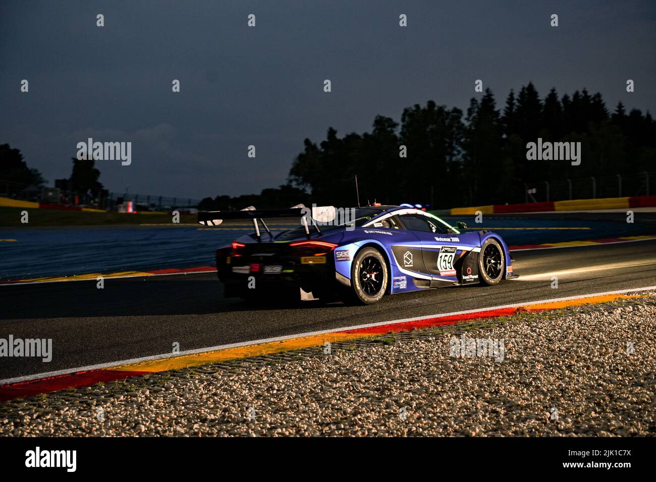 Night Practice,Team Garage 59,McLaren 720 S Gt3 Stock Photo - Alamy