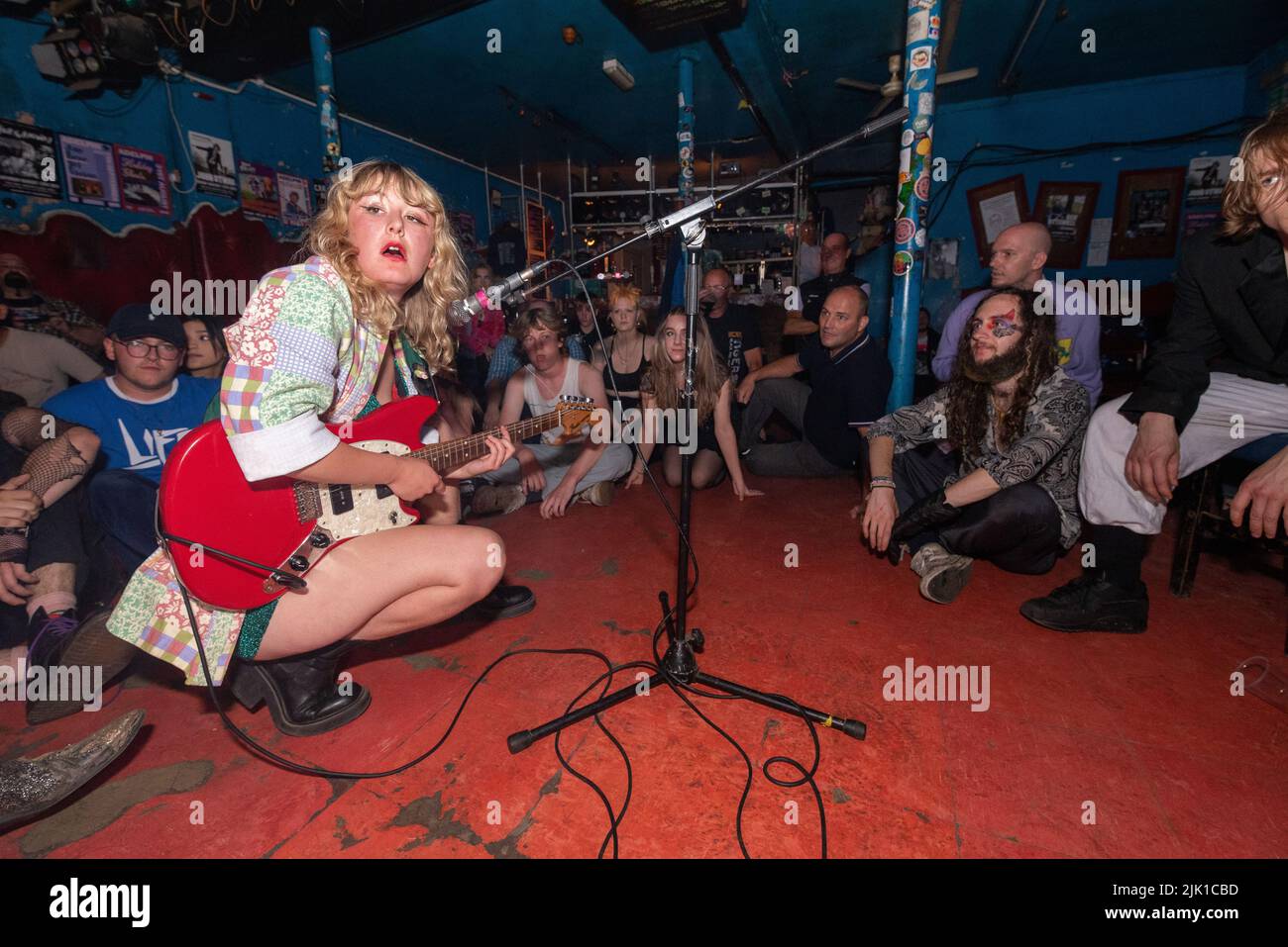 Hull, United Kingdom. 28th July, 2022. The Lambrini Girls perform at ...