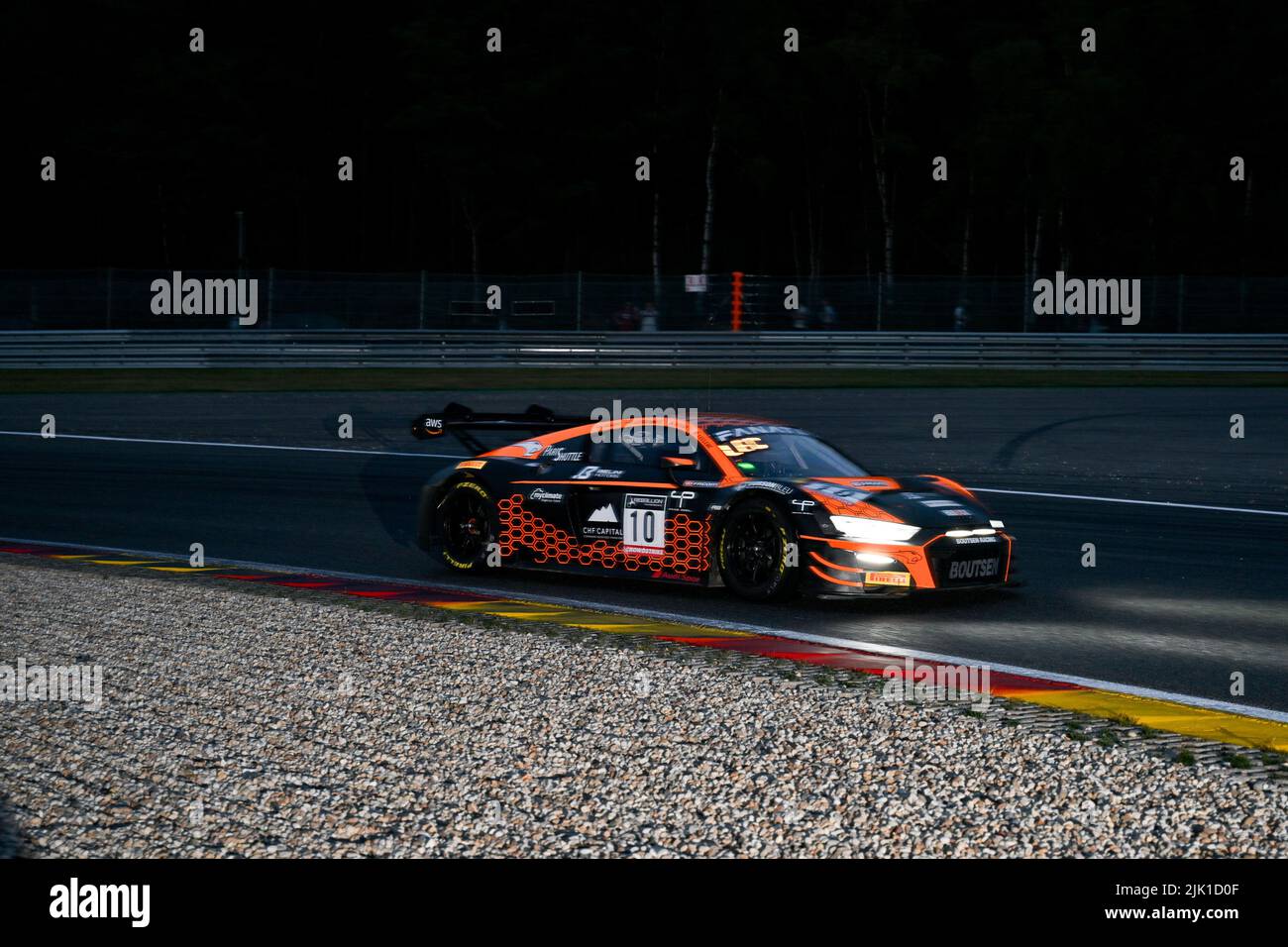 Spa Francorchamps, Belgium. 28th July, 2022. Night Practice, Benjamin Lessennes, Team Boutsen ...