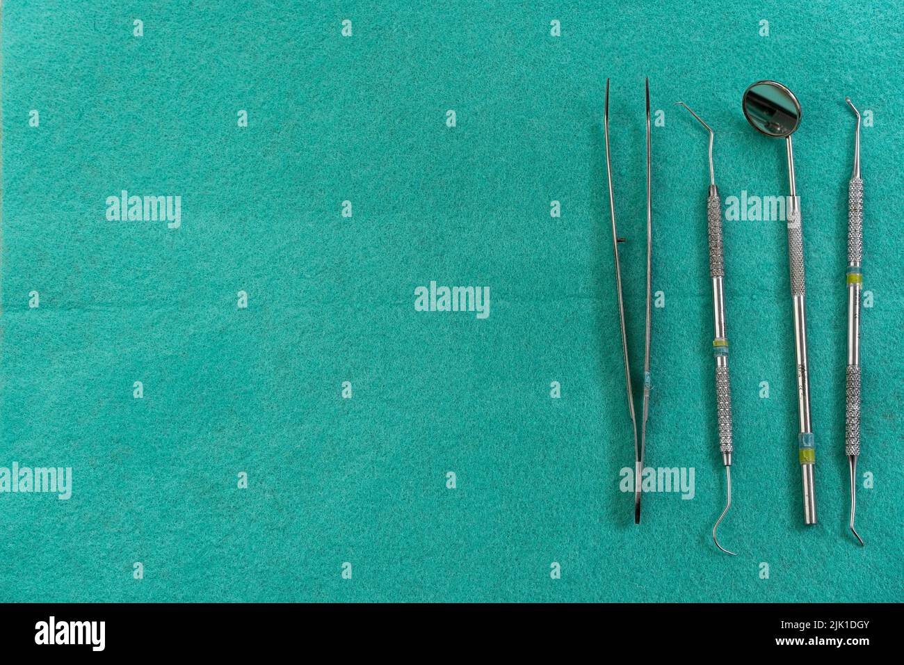 dental instruments ready for use in the dental office Stock Photo - Alamy